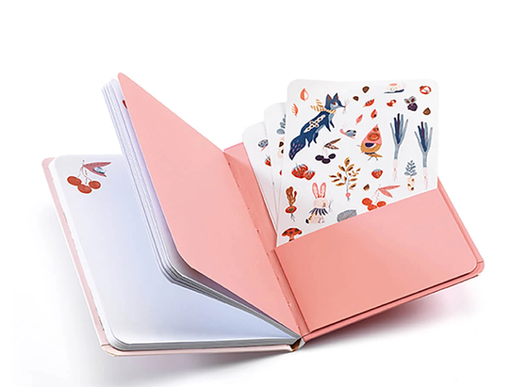Lucille Michieli — Carnet stickers DJECO